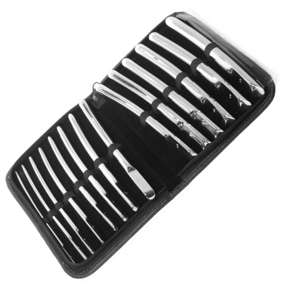 Flat End Metal Sounding Kit - 14 Piece Kit - Leather 64 Ten