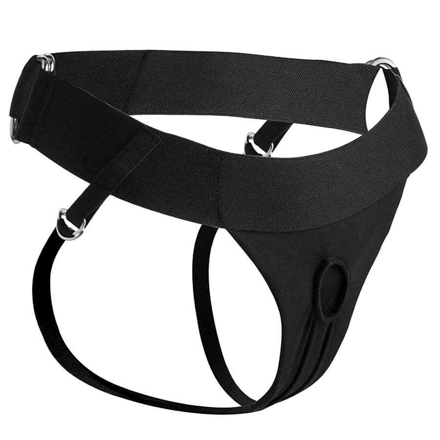 Master Series PUMPER Inflatable Hollow Strap On Black – Leather64TEN