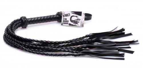 Strict Leather Pu 8 Tail Braided Flogger Leather64ten